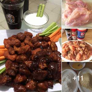 Receta de Como hacer Boneless de Pollo BBQ fácil y rápido - Mi Receta Fácil